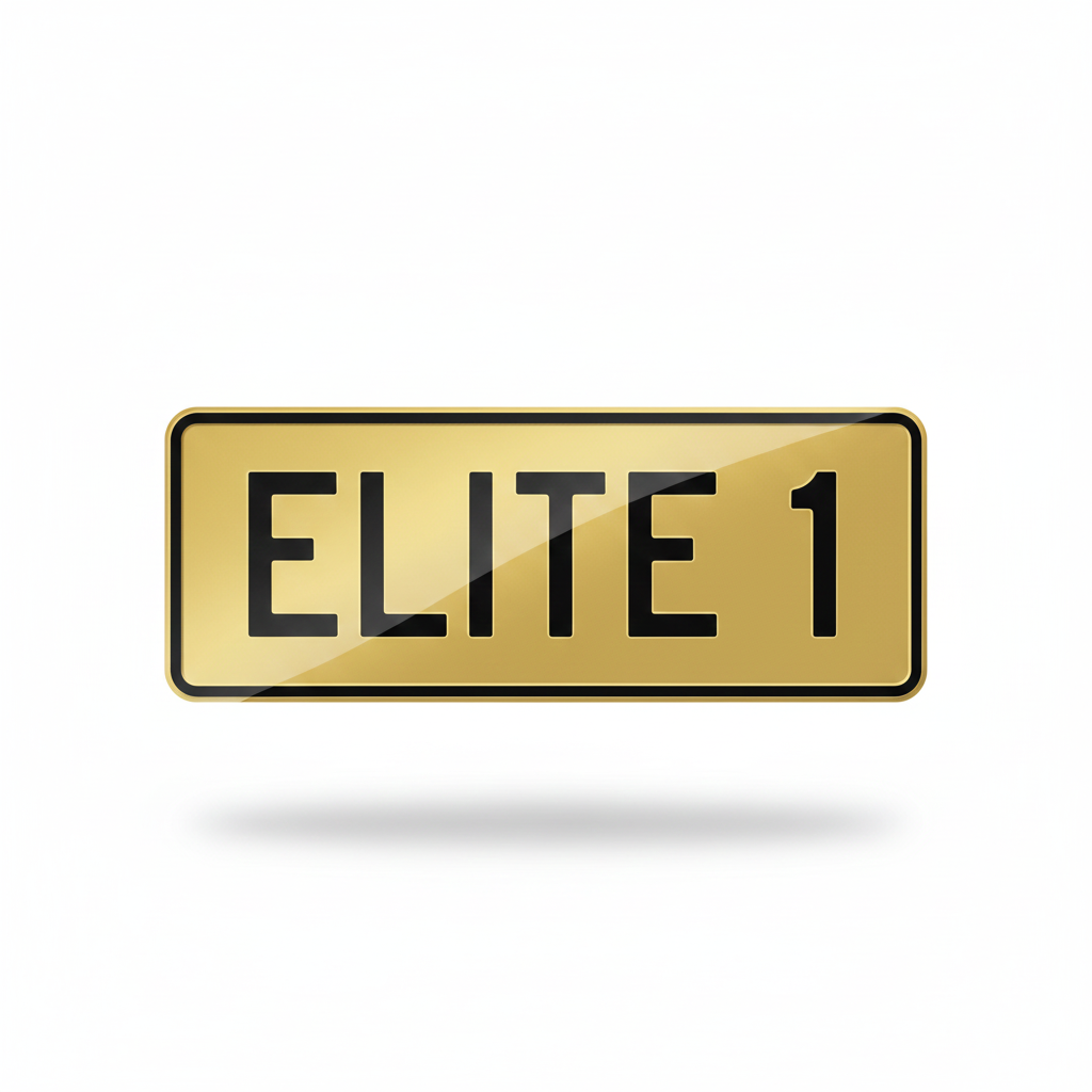 Elite Plates – Premium custom plates for collectors, investors ...